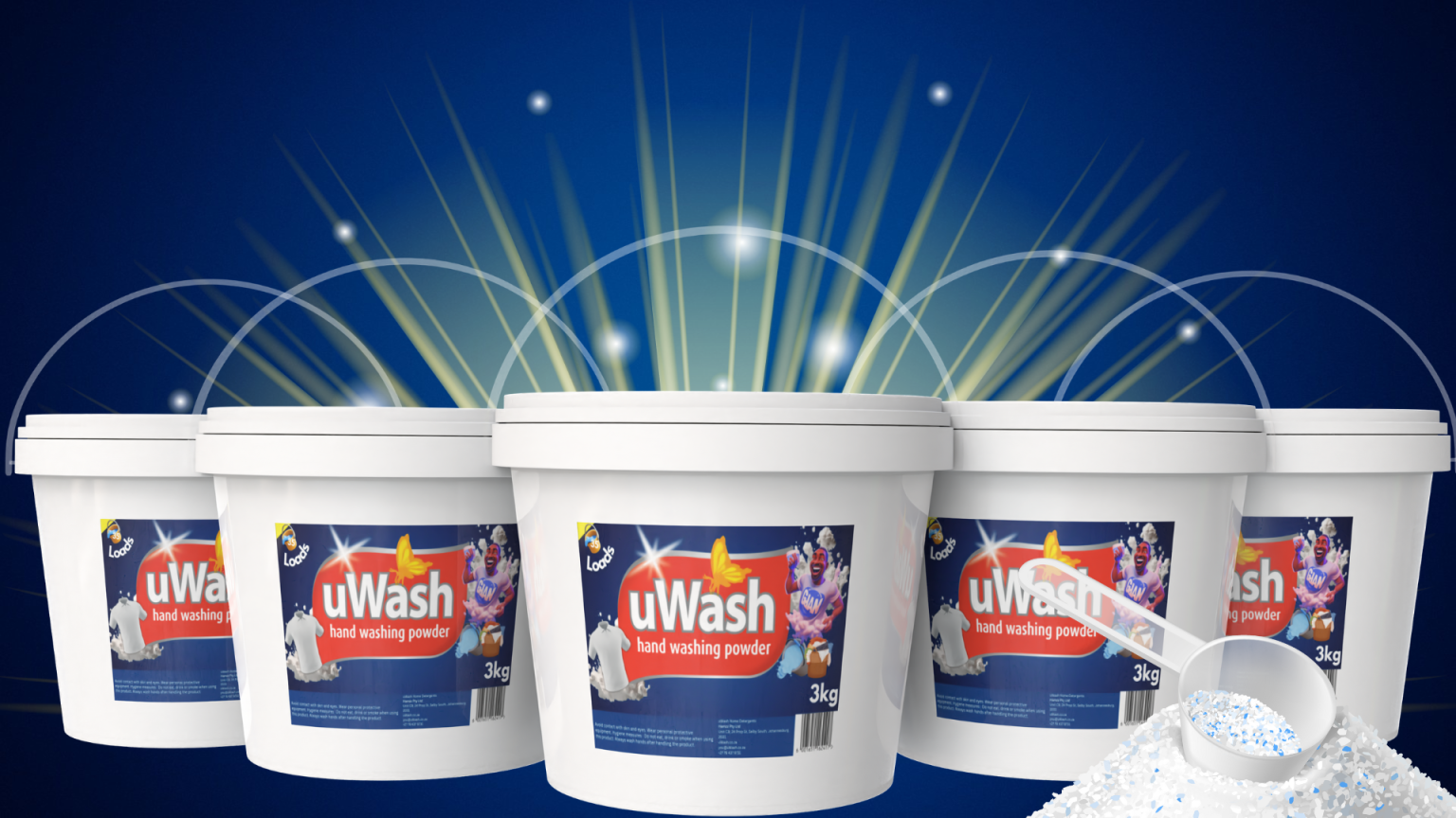 uWash Premium Washing Powder & Detergent Manufacturer