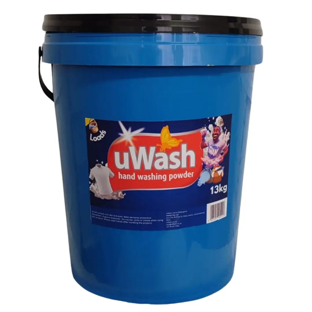 uWash Washing Powder 20L 10kg - Min 5 Units ,Bulk Laundry Detergent for ...