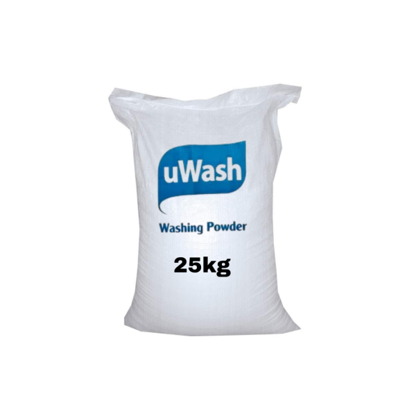 uWash Hand Washing Powder 25kg | Effective Laundry Care Solution